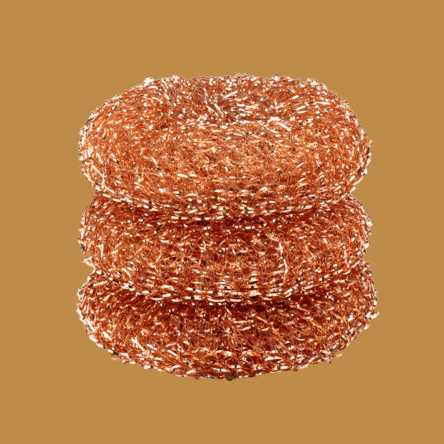 COPPER ANTIMICROBIAL SCRUBBERS - 3 PACK – Fill Up Buttercup