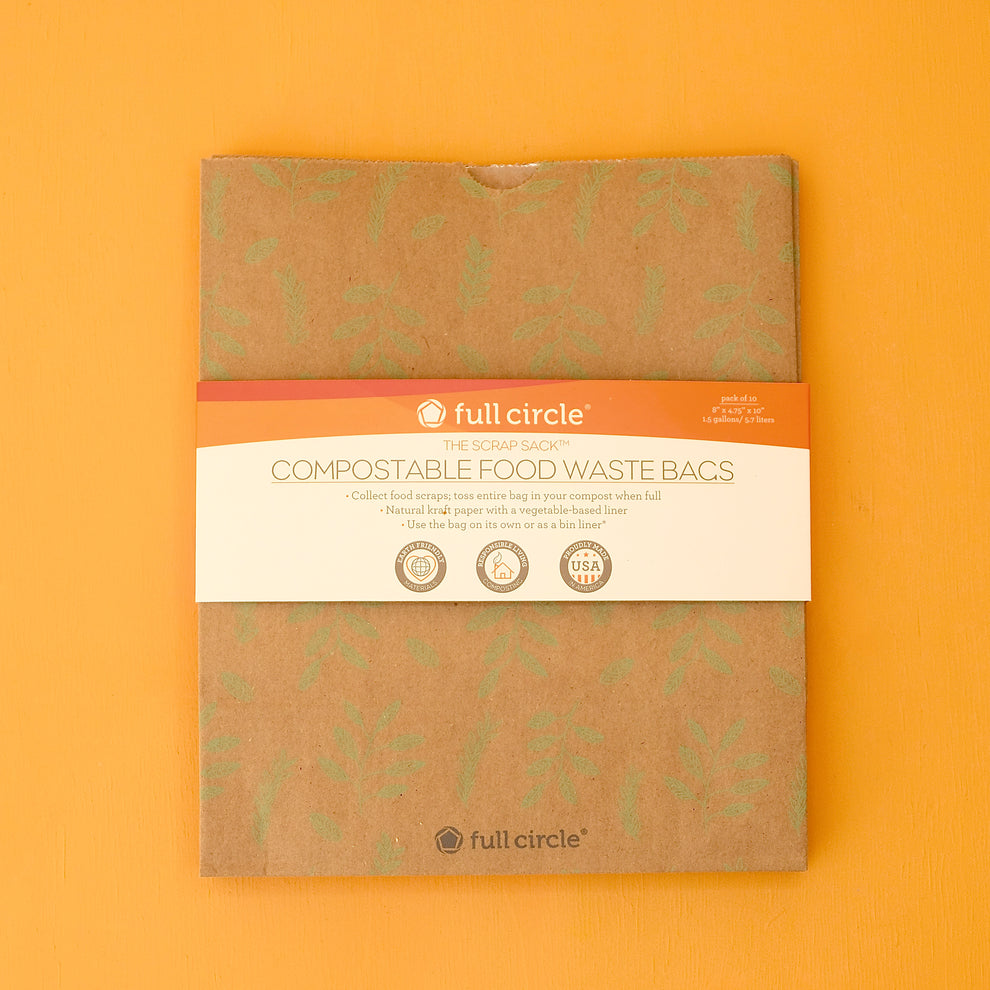 COMPOSTABLE FOOD WASTE PAPER BAGS – Fill Up Buttercup