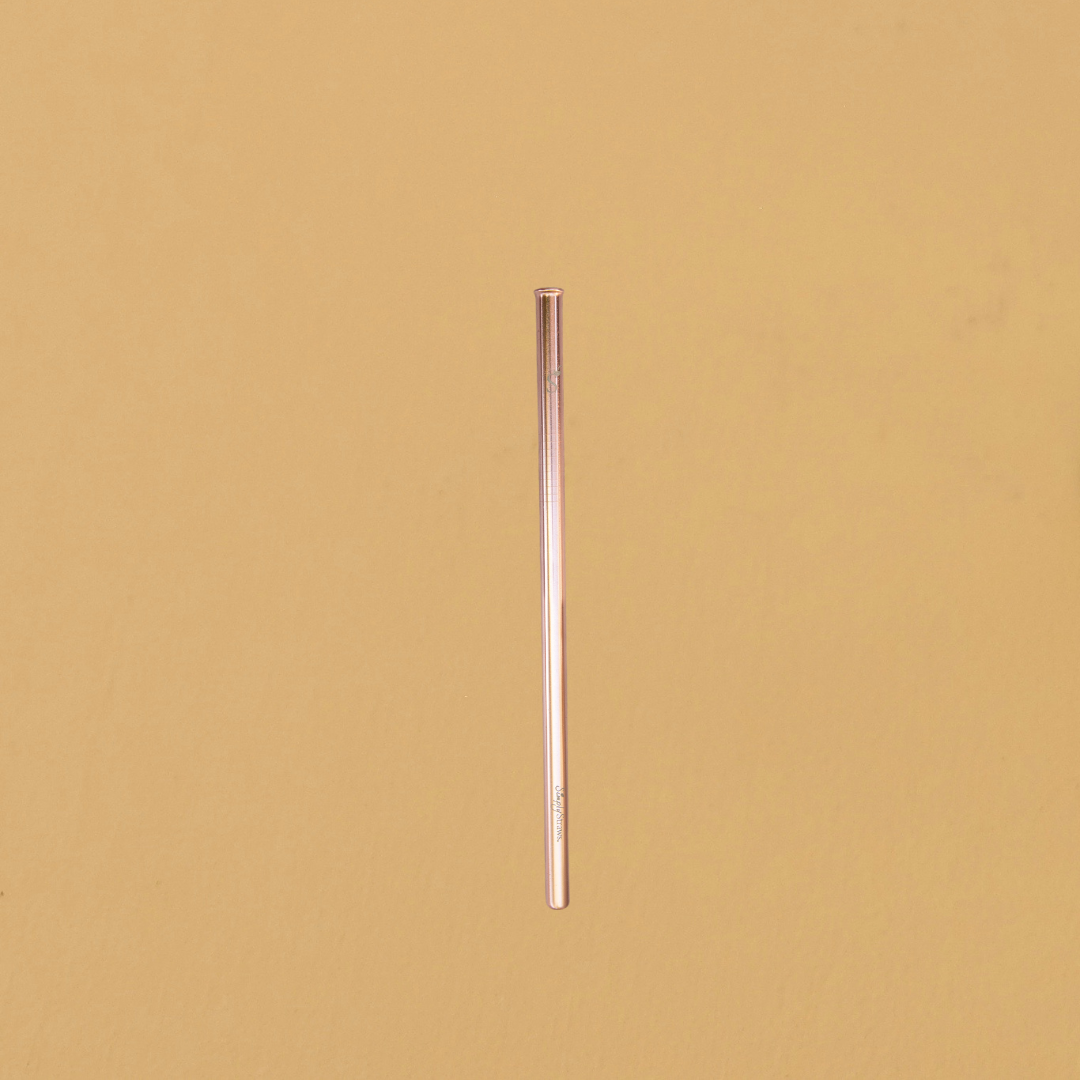 STAINLESS STEEL SINGLE REUSABLE STRAW – Fill Up Buttercup